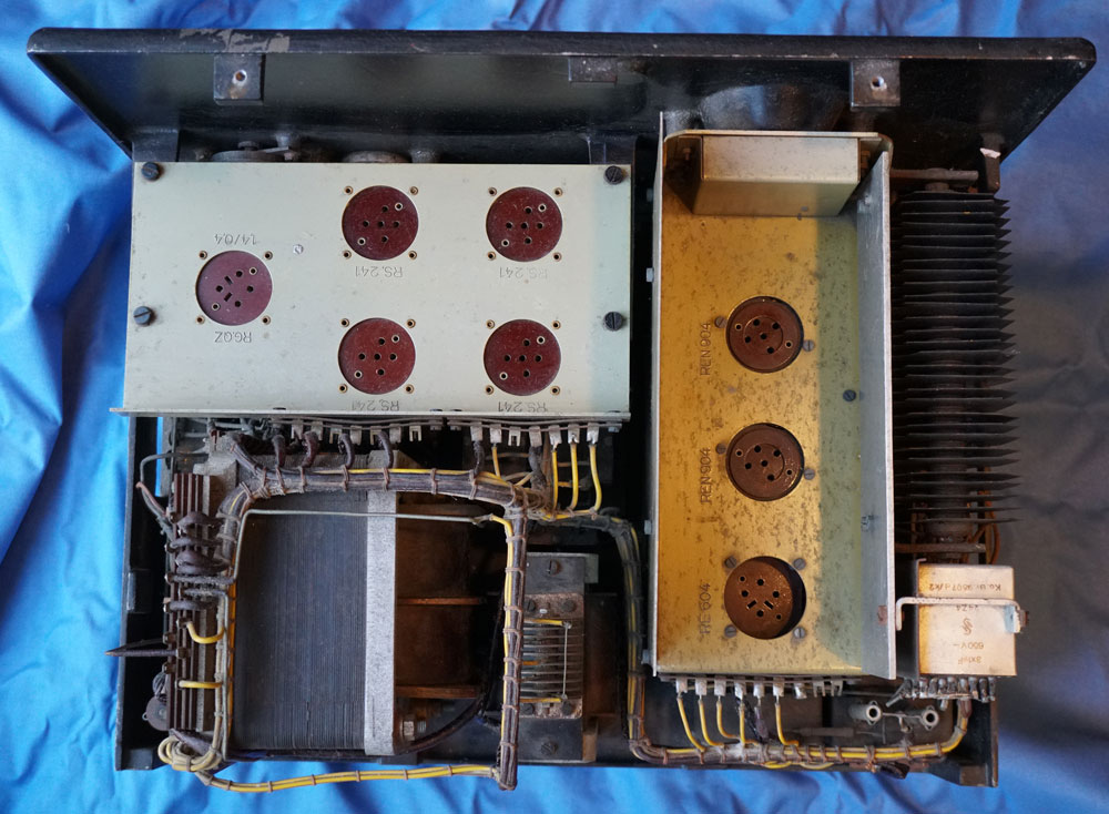 テレフンケン Telefunken Ela V404/3 パワーアンプ RS241 RE604 テレフンケン真空管使用 現状品 ジャンク 一台の落札情報詳細 - ヤフオク落札価格検索 オークフリー